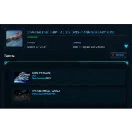Buy Idris P LTI + Idris K Upgrade ( In buy back pledge ) $537.00 USD ...