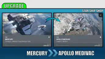Buy Apollo Medivac space ships for Star Citizen at Star-Hangar.com