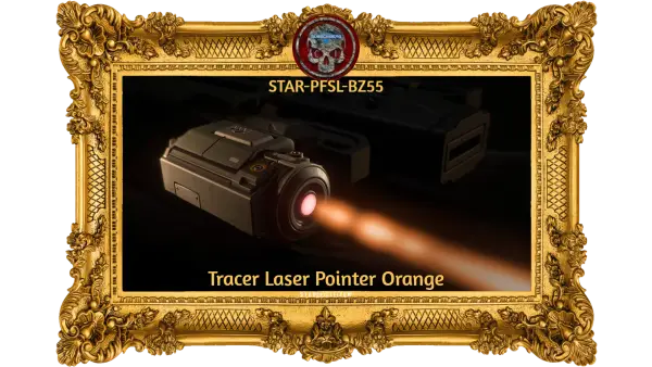tracer laser pointer orange