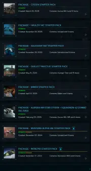 Buy Star Citizen Grand Admiral Account at Star-Hangar.com