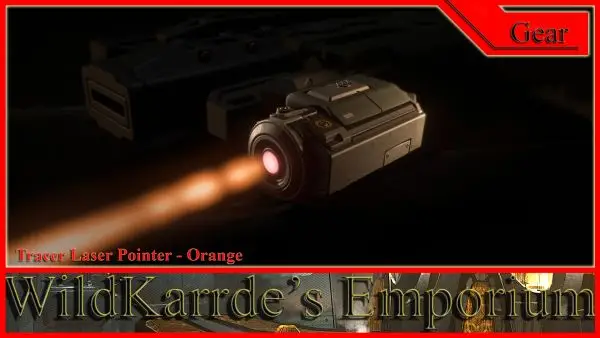 tracer laser pointer orange