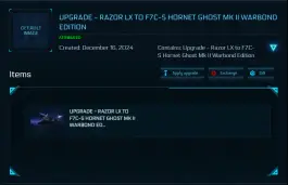 Buy Upgrade - Razor LX to F7C-S Hornet Ghost Mk II Warbond Edition at ...