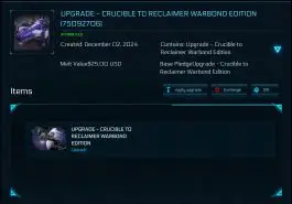 Buy Crucible to Reclaimer 2954 BIS at Star-Hangar.com