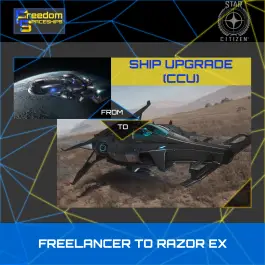 Buy Upgrade - Freelancer to Razor EX at Star-Hangar.com