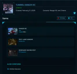 Buy Tumbril Ranger RC LTI Original Concept with Renegade Racing Vest at ...