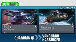 Buy Upgrade - Guardian QI to Vanguard Harbinger at Star-Hangar.com