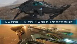 Buy Upgrade - Razor EX to Sabre Peregrine at Star-Hangar.com