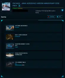 Buy Anvil F7A Military Hornet Mk II - LTI (Lifetime Insurance) + SC ...