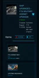 Buy ANVIL F7A Military Hornet MK.I - LTI Original Concept - Very Rare ...