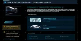 Buy Origin 600i Exploration Edition - LTI - Original Concept at Star ...