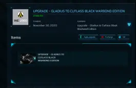 Buy Gladius to Cutlass Black Best In Show Edition 2950 Upgrade CCU at ...